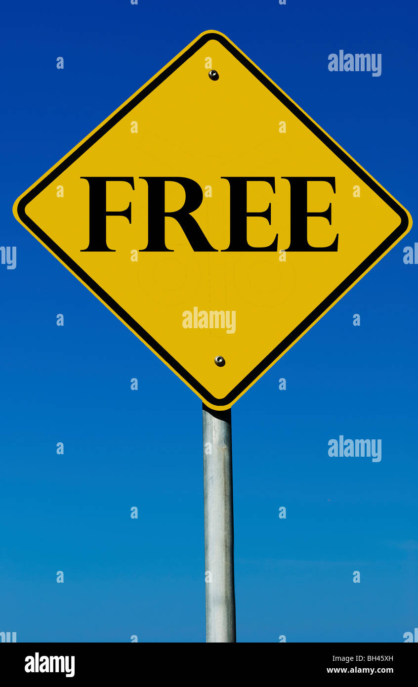 Giveaway traffic sign hi-res stock photography and images - Alamy