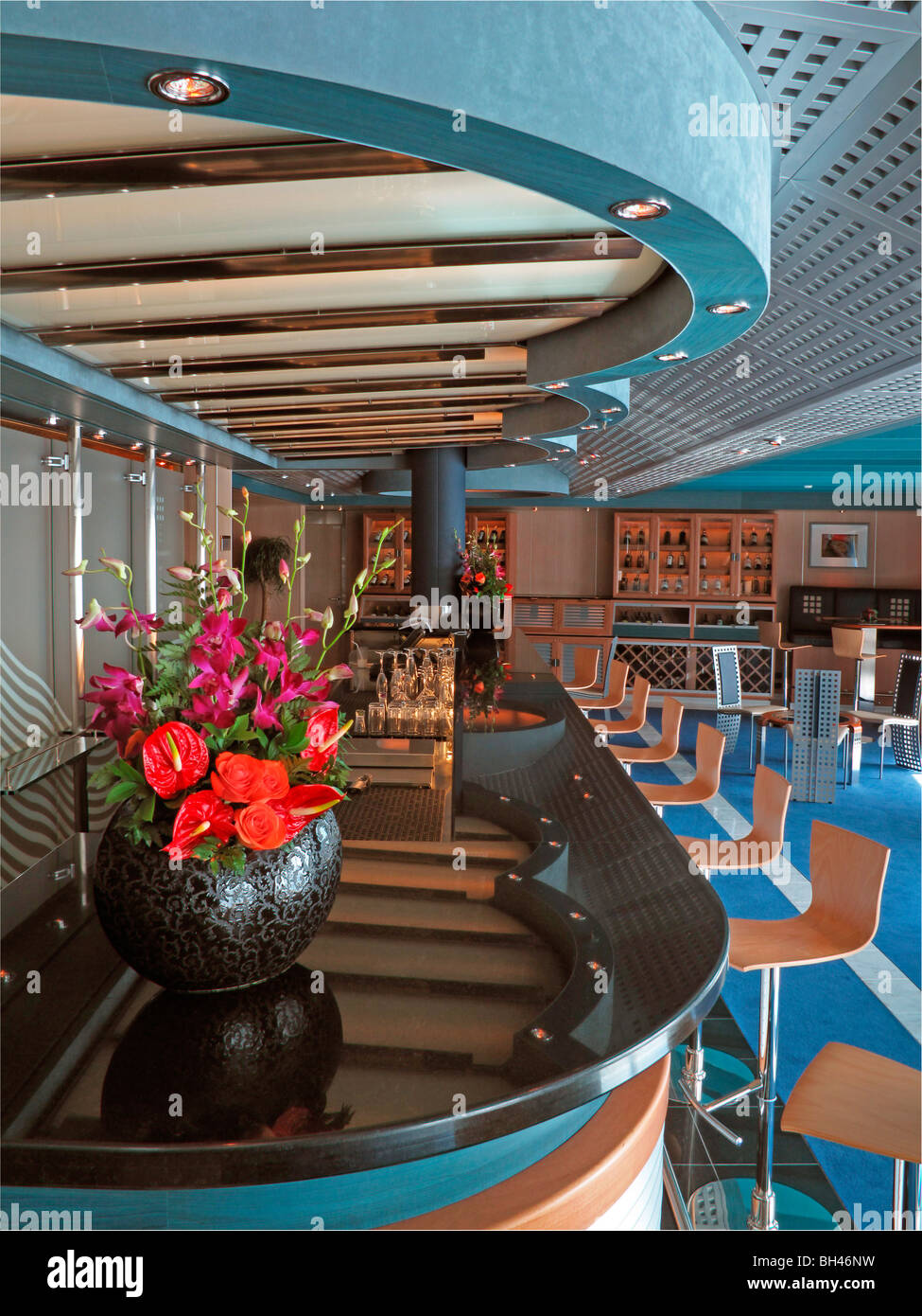 Cruise Ship Interior Bar
