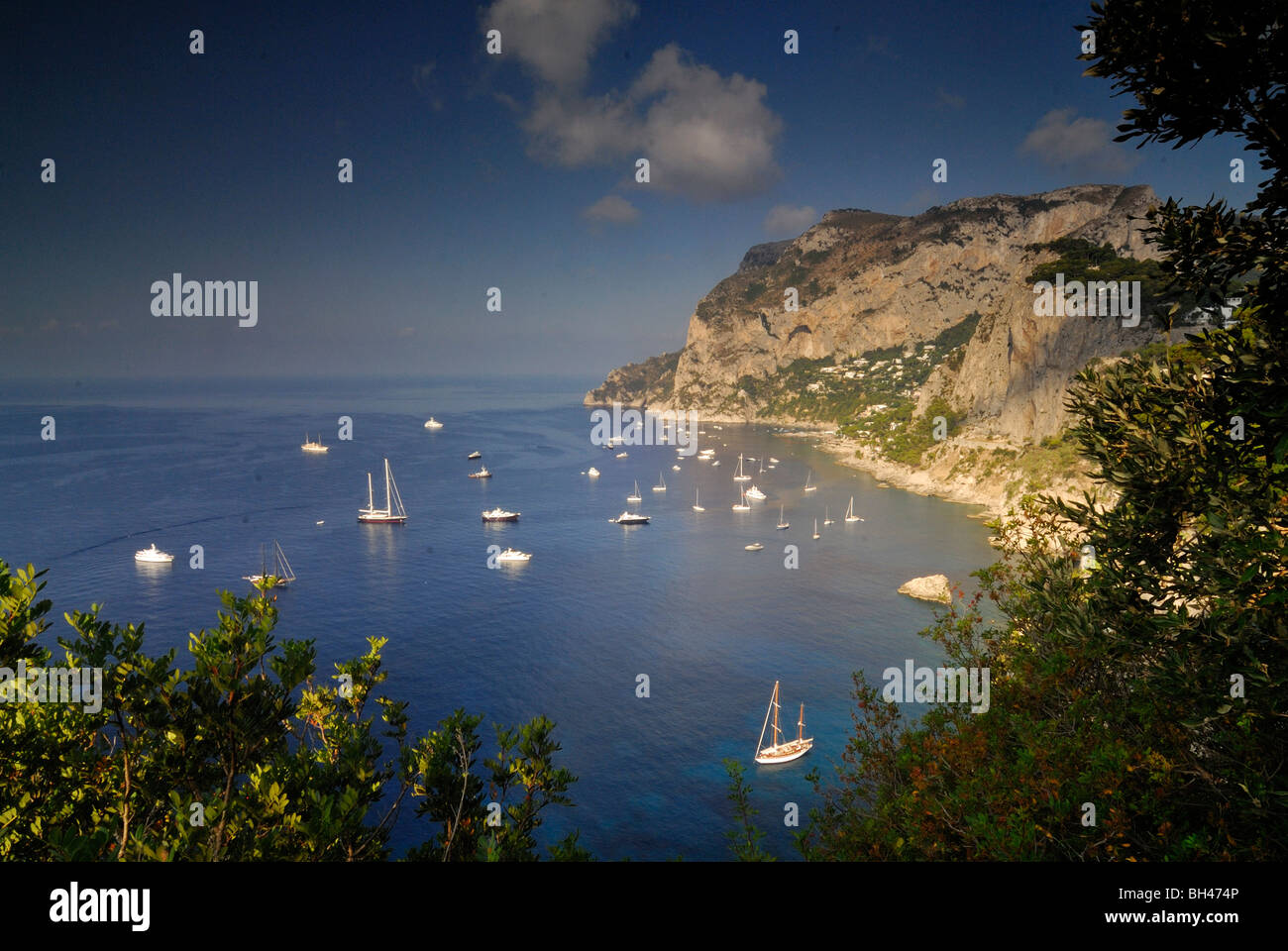 Capri landscape hi-res stock photography and images - Alamy