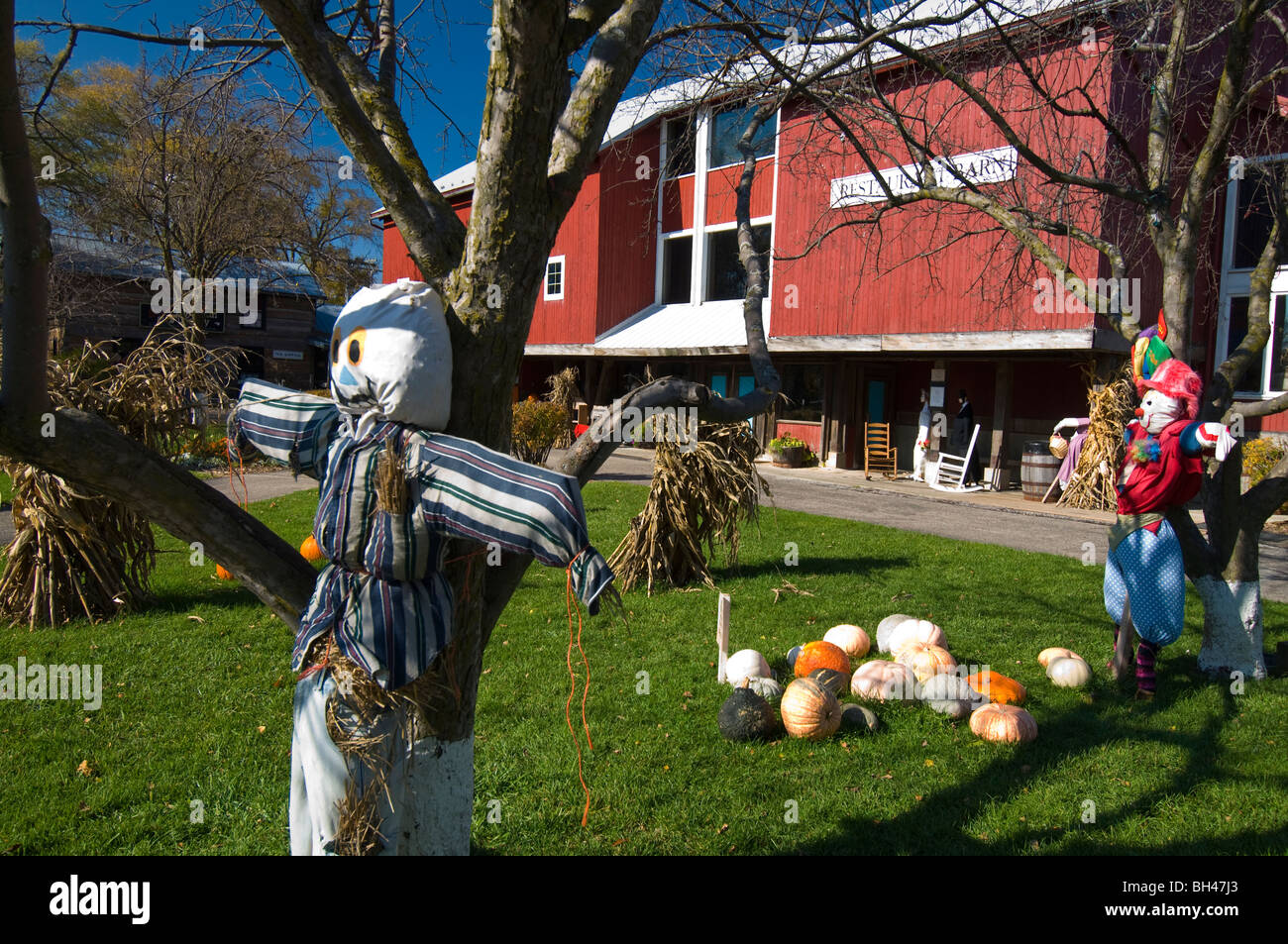 The Restaurant Barn at Amish Acres in Nappanee, Indiana Stock Photo - Alamy
