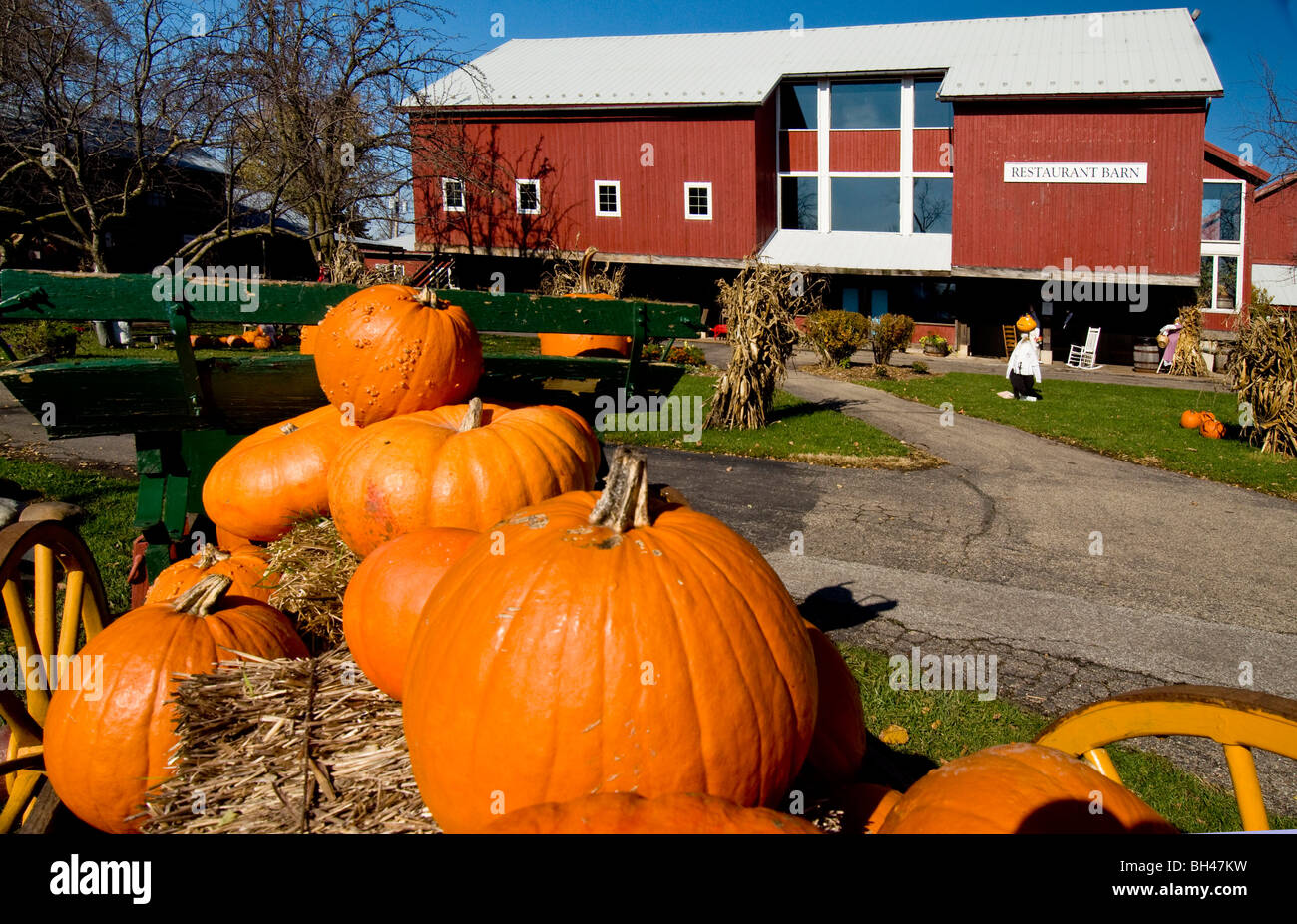 The Restaurant Barn at Amish Acres in Nappanee, Indiana Stock Photo - Alamy