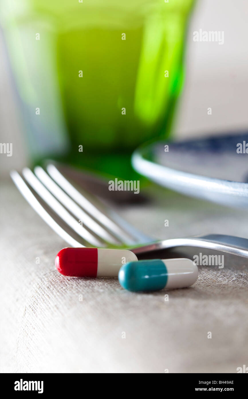 A CAPSULE-FORM DRUG Stock Photo - Alamy