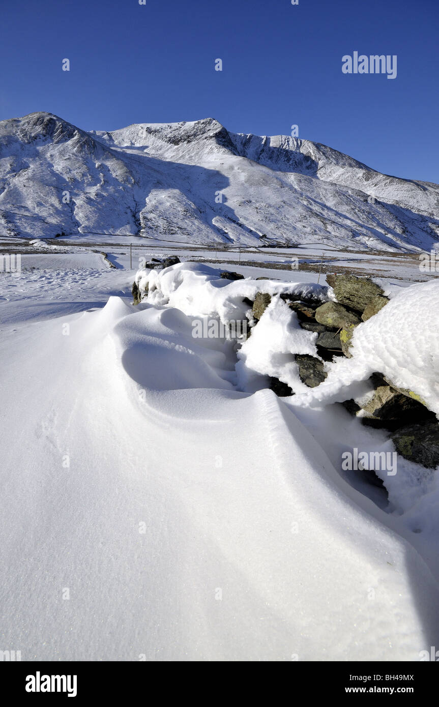 Nant Ffrancon valley Carneddau North Wales Stock Photo - Alamy