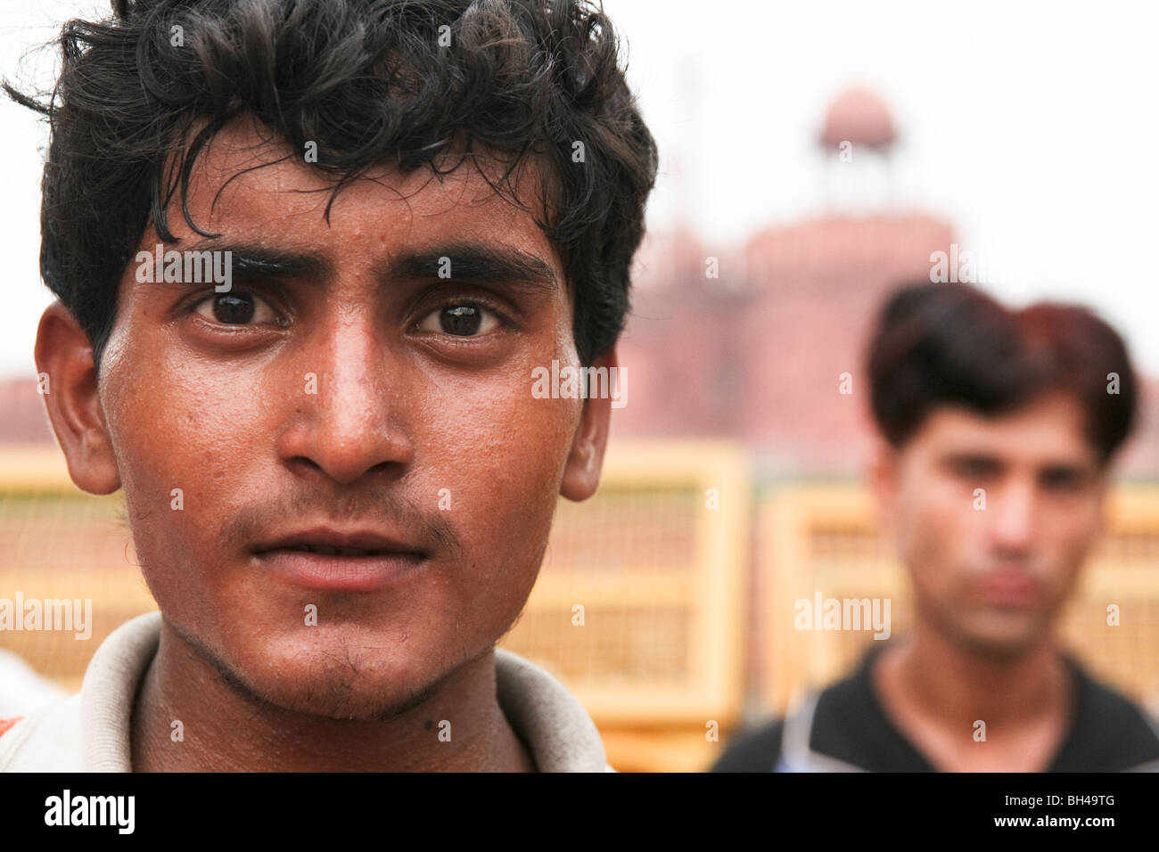 Delhi India Old Delhi Rickshaw Driver Men Stock Photo - Alamy