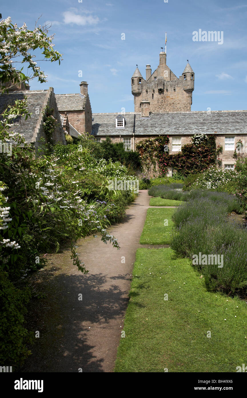 Cawdor castle and gardens in Nairn Stock Photo - Alamy