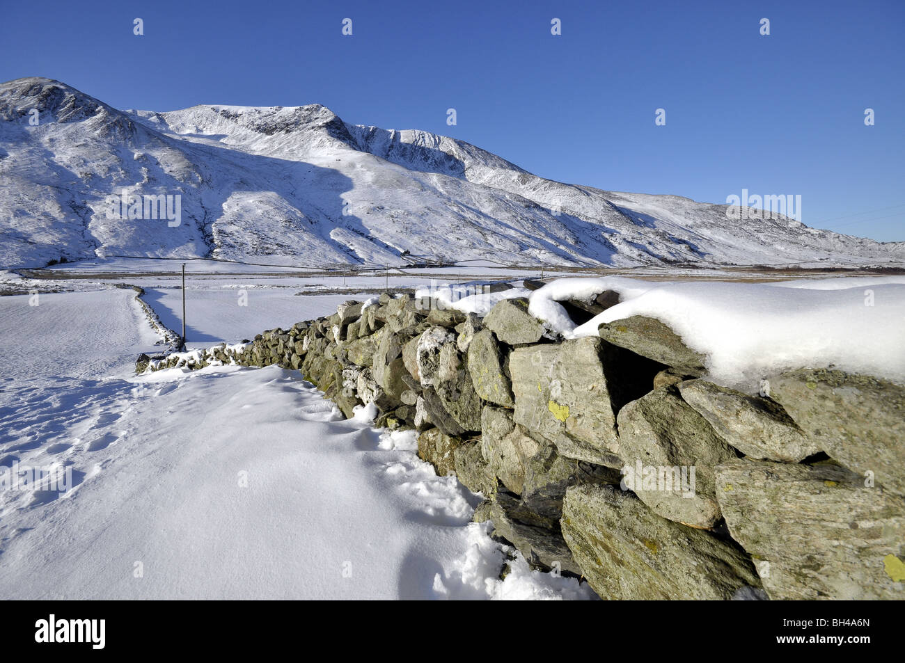 Nant Ffrancon valley Carneddau North Wales Stock Photo - Alamy