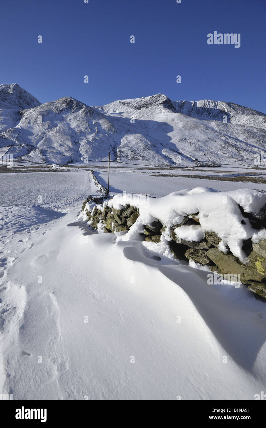 Nant Ffrancon valley Carneddau North Wales Stock Photo - Alamy