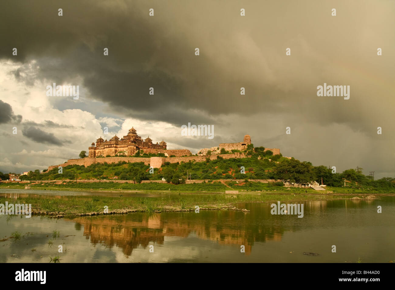 Datia Fort Govind Mandir India Madhya Pradesh Stock Photo - Alamy