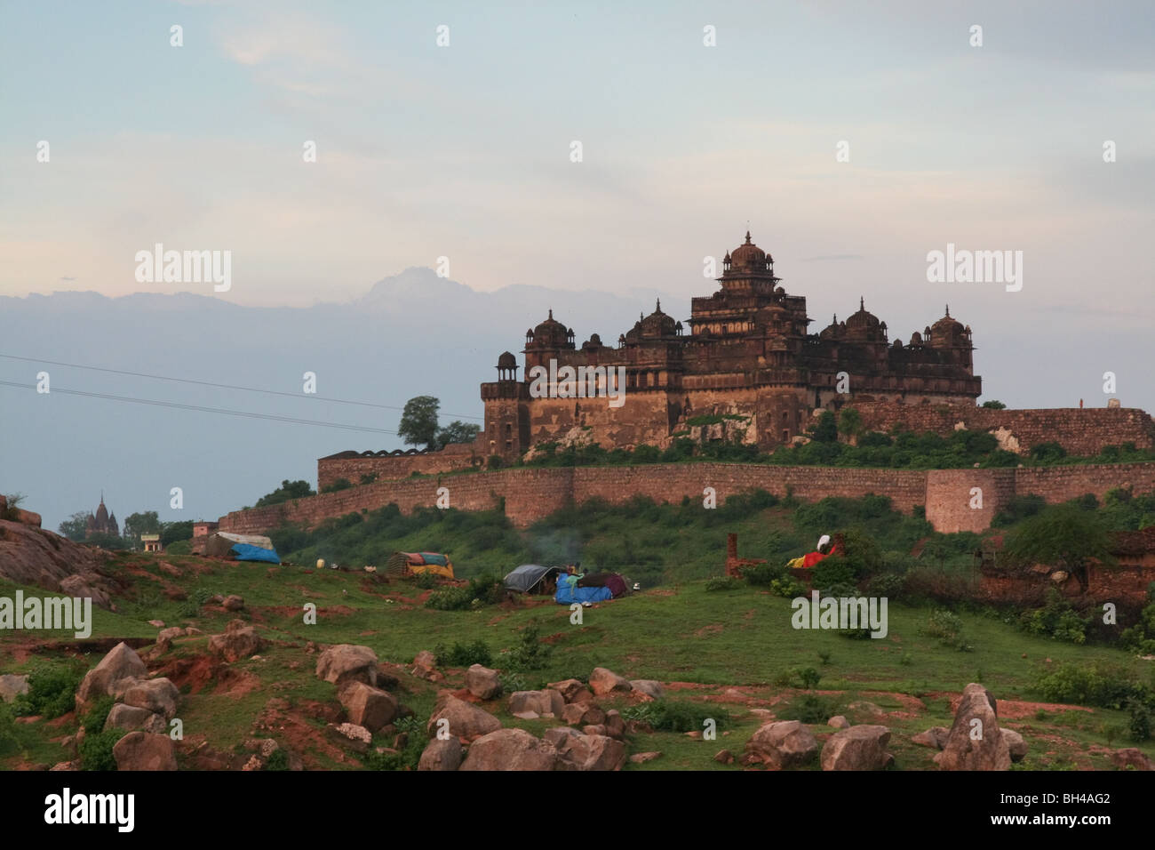Datia Fort Govind Mandir India Madhya Pradesh Tree Stock Photo - Alamy