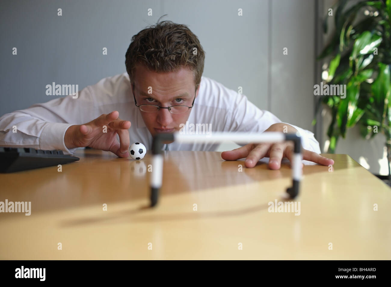 Football goal attempt hi-res stock photography and images - Alamy