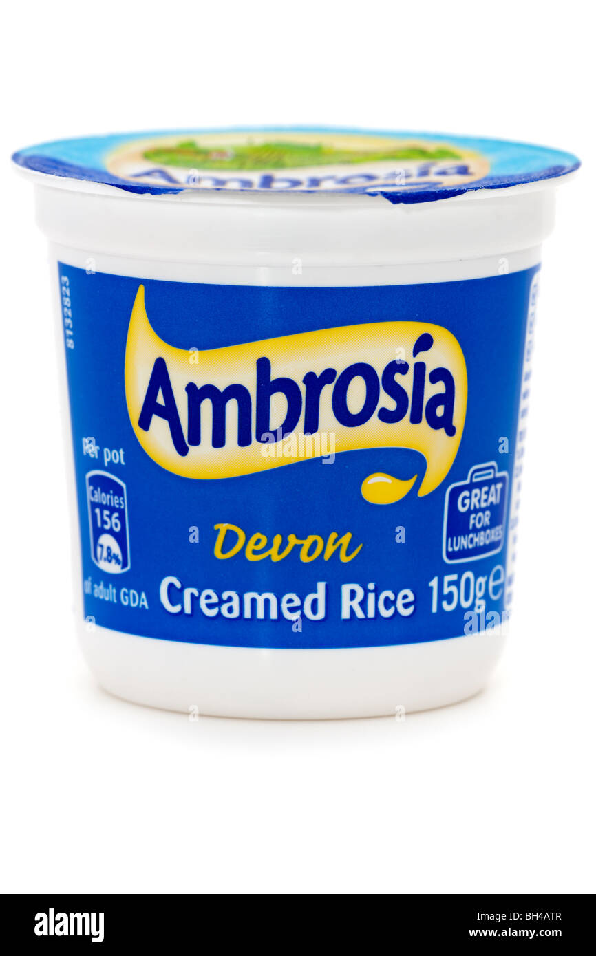 Ambrosia rice pudding hi-res stock photography and images - Alamy