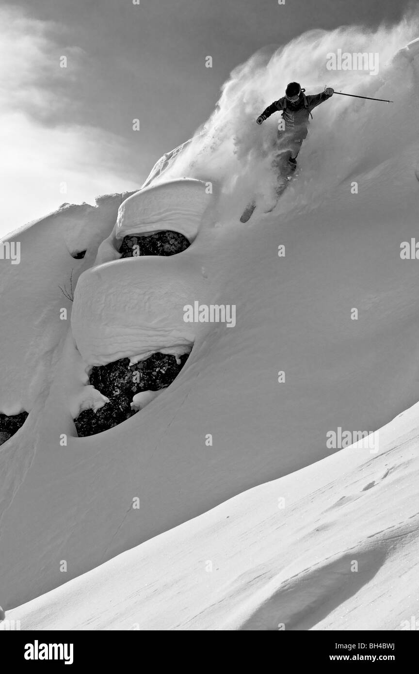 Steep slope Black and White Stock Photos & Images - Alamy