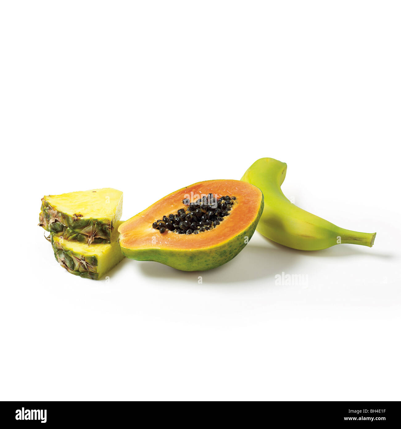 Pineapple slice and banana hi-res stock photography and images - Alamy