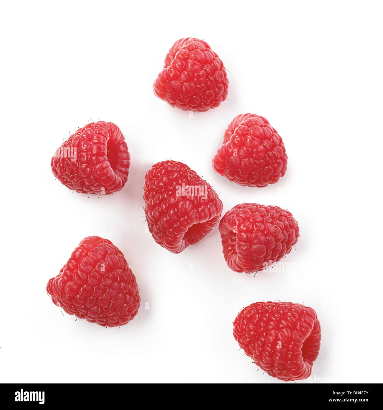 Raspberries Cut Out Stock Images & Pictures - Alamy