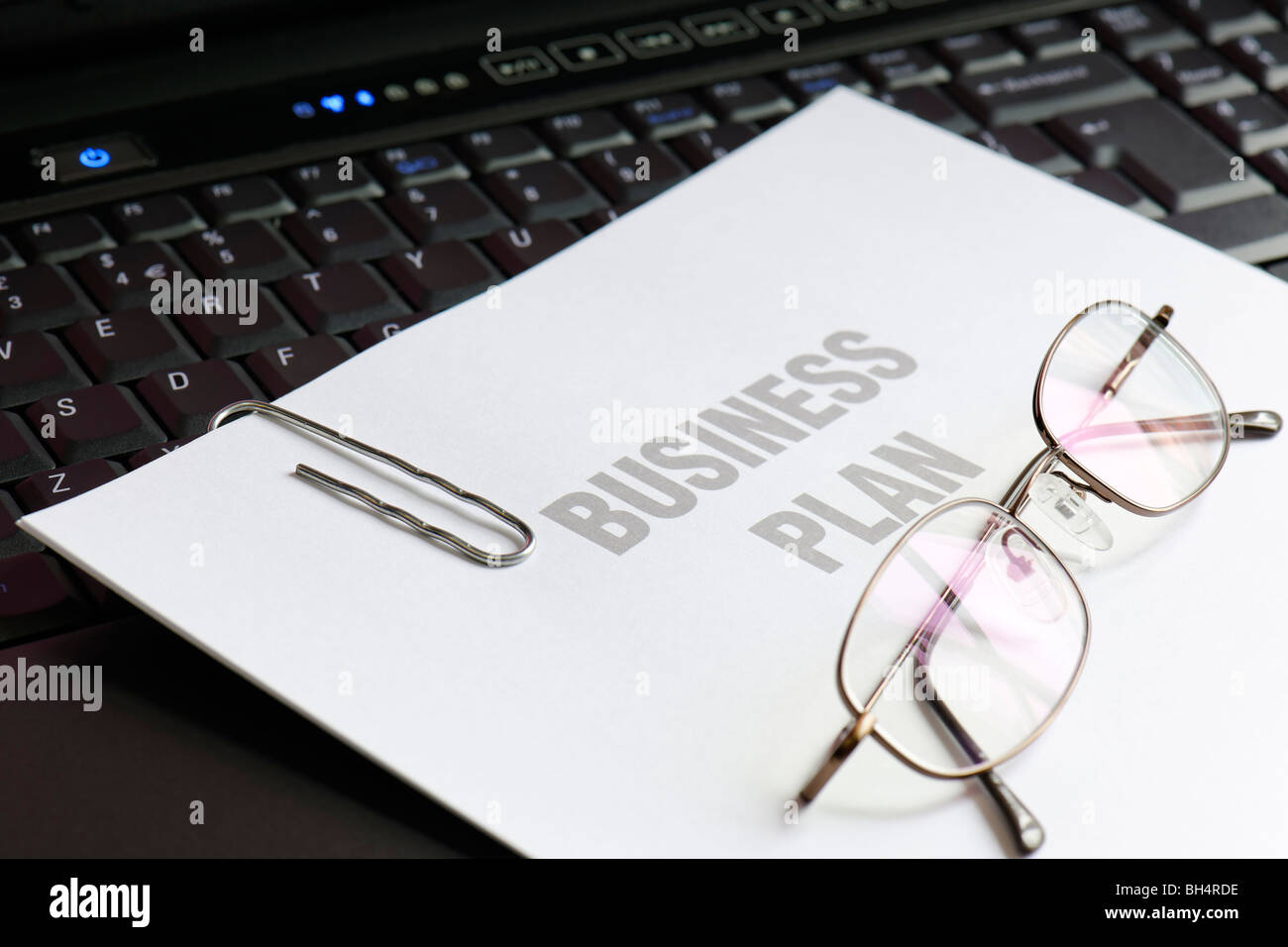 The Business Plan Stock Photo - Alamy