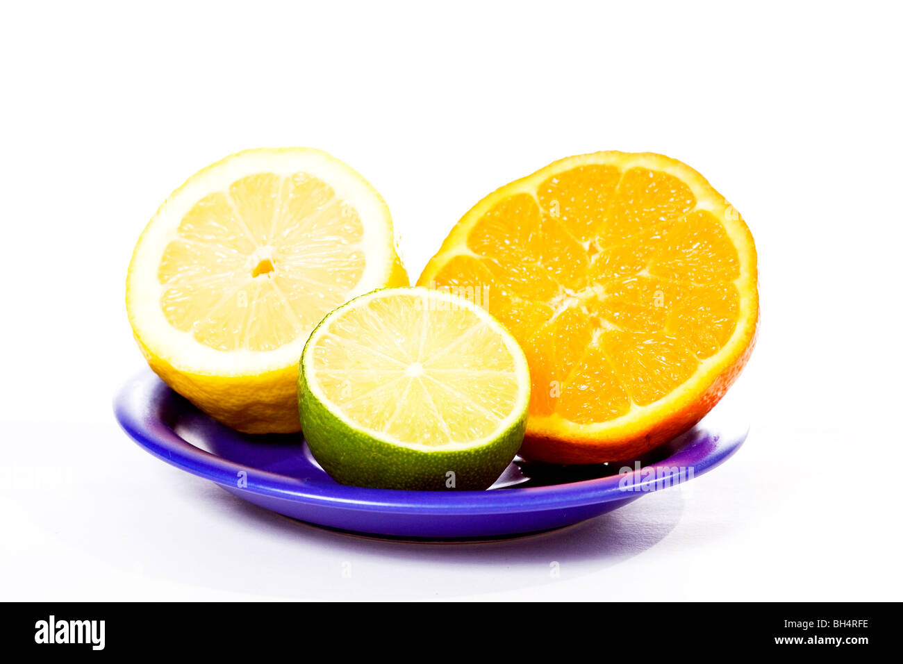 citruses , orange, lemon, mandarin, composition isolated on white ...