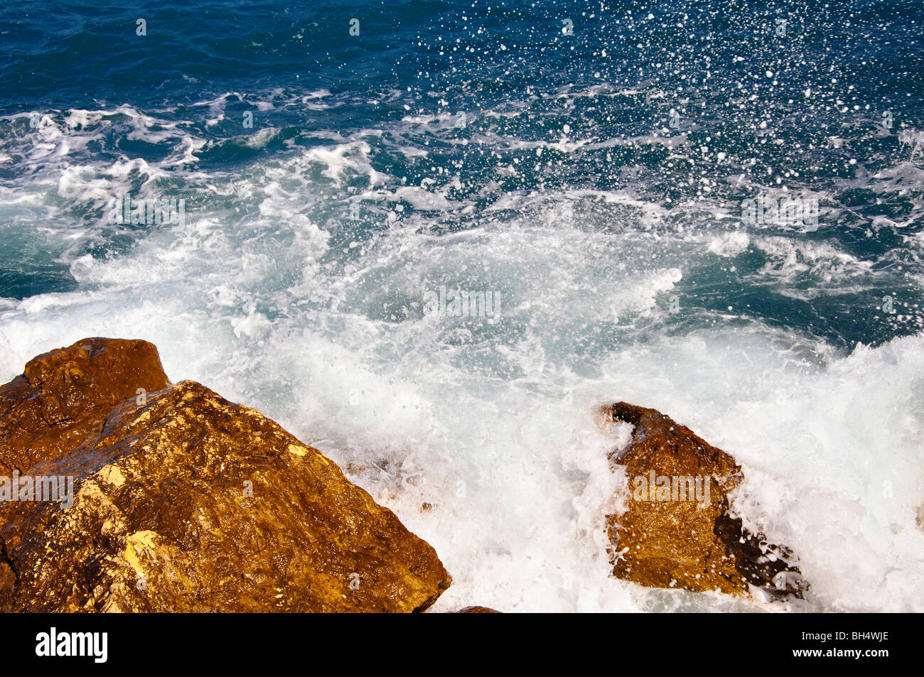 Sea and rocks Stock Photo - Alamy