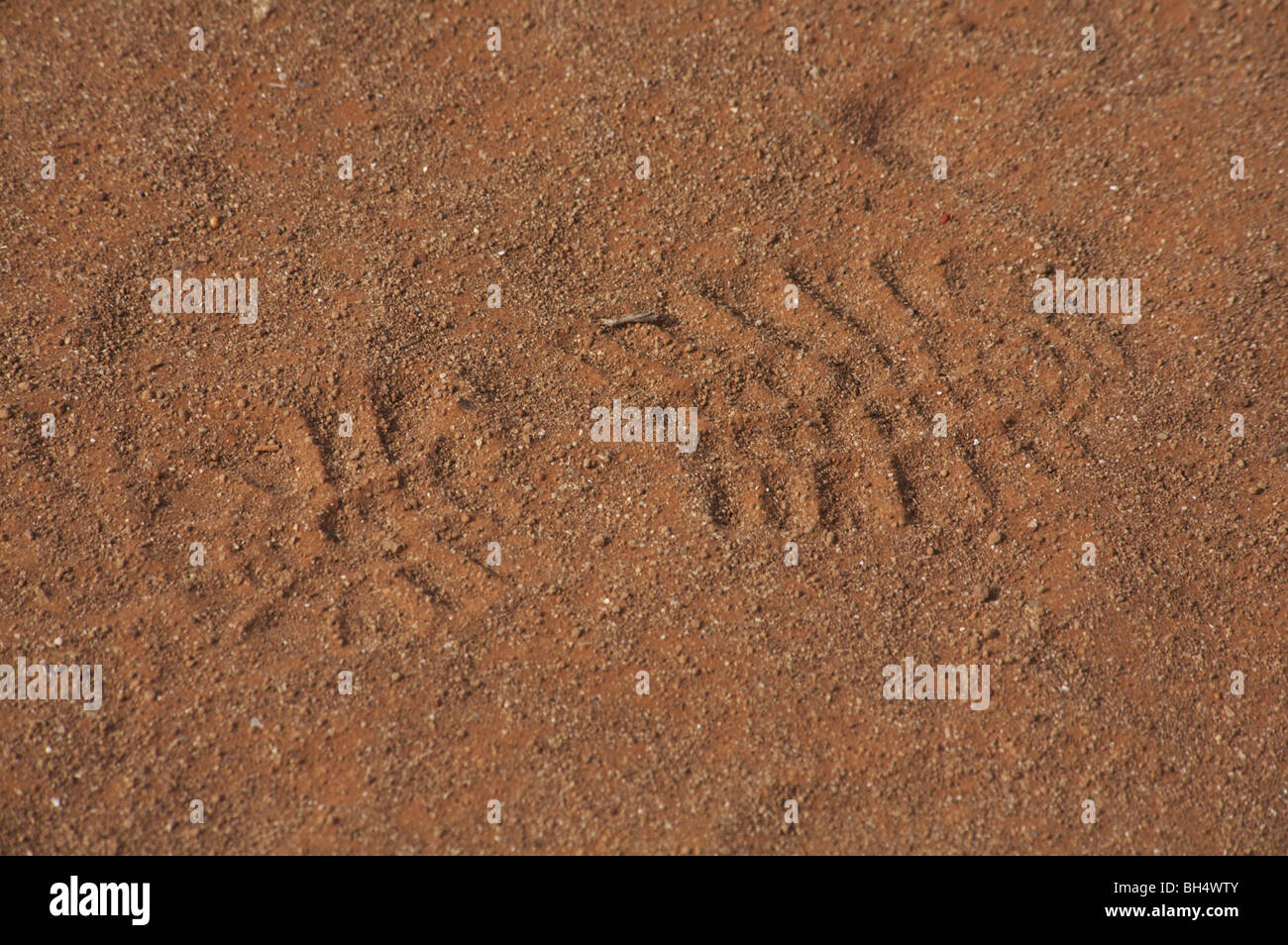 Human man footprint hi-res stock photography and images - Alamy