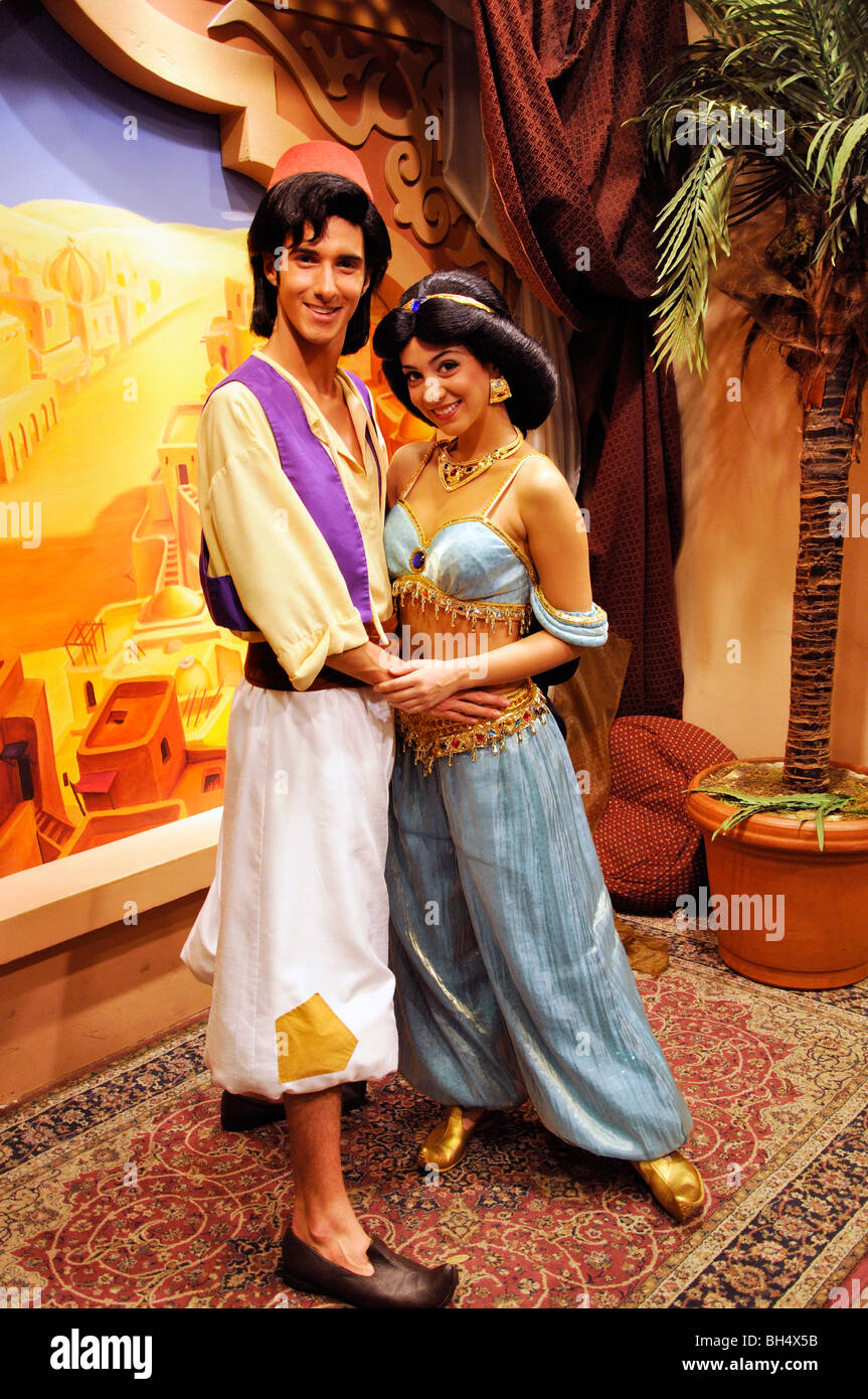 Disney World Aladdin Characters