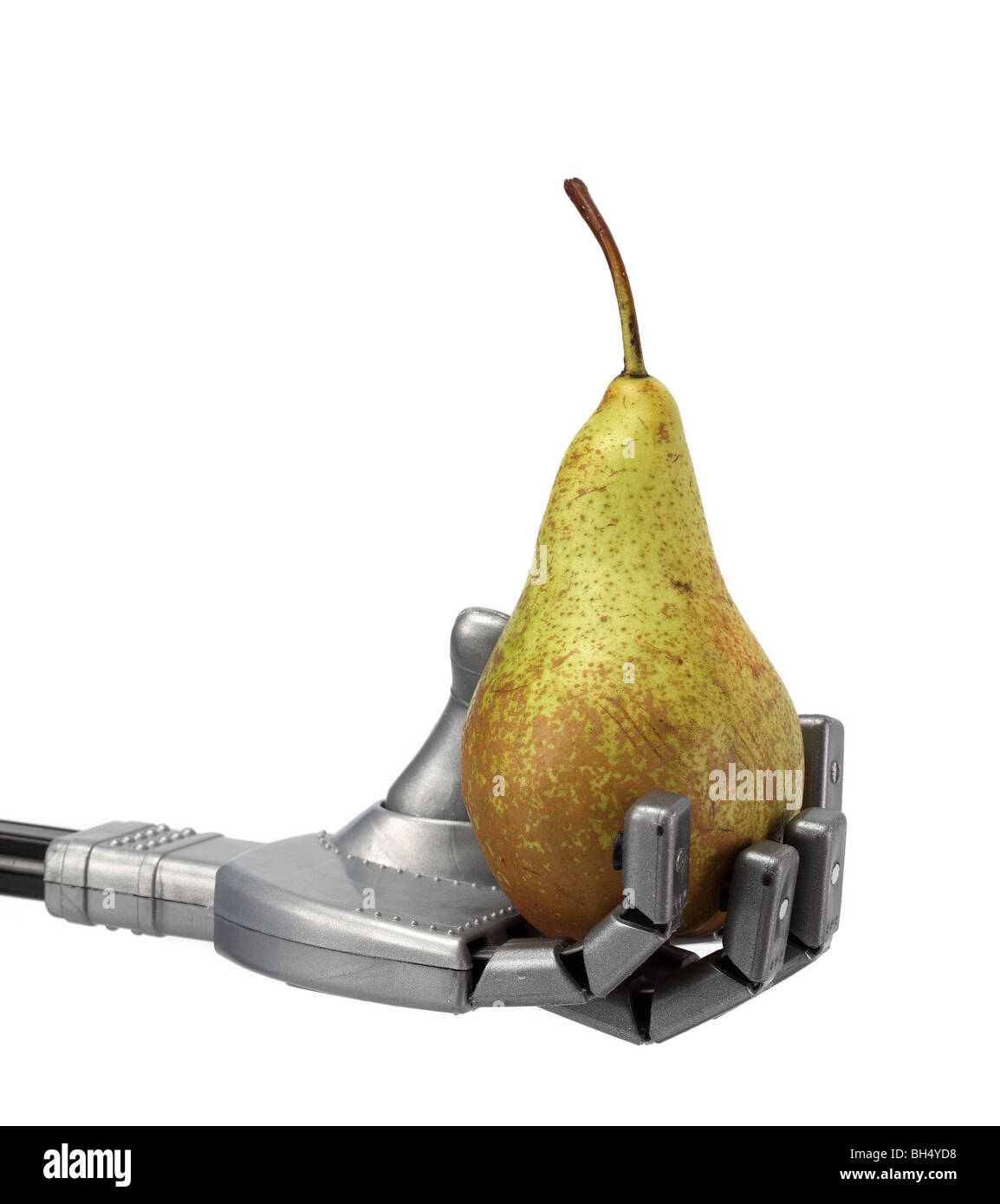 Pear Robot grab food hand arm fingers finger hold holding delicate ...