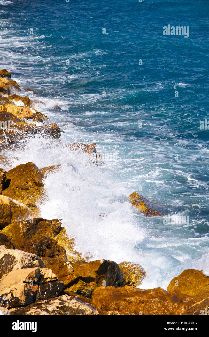 Sea and rocks Stock Photo - Alamy