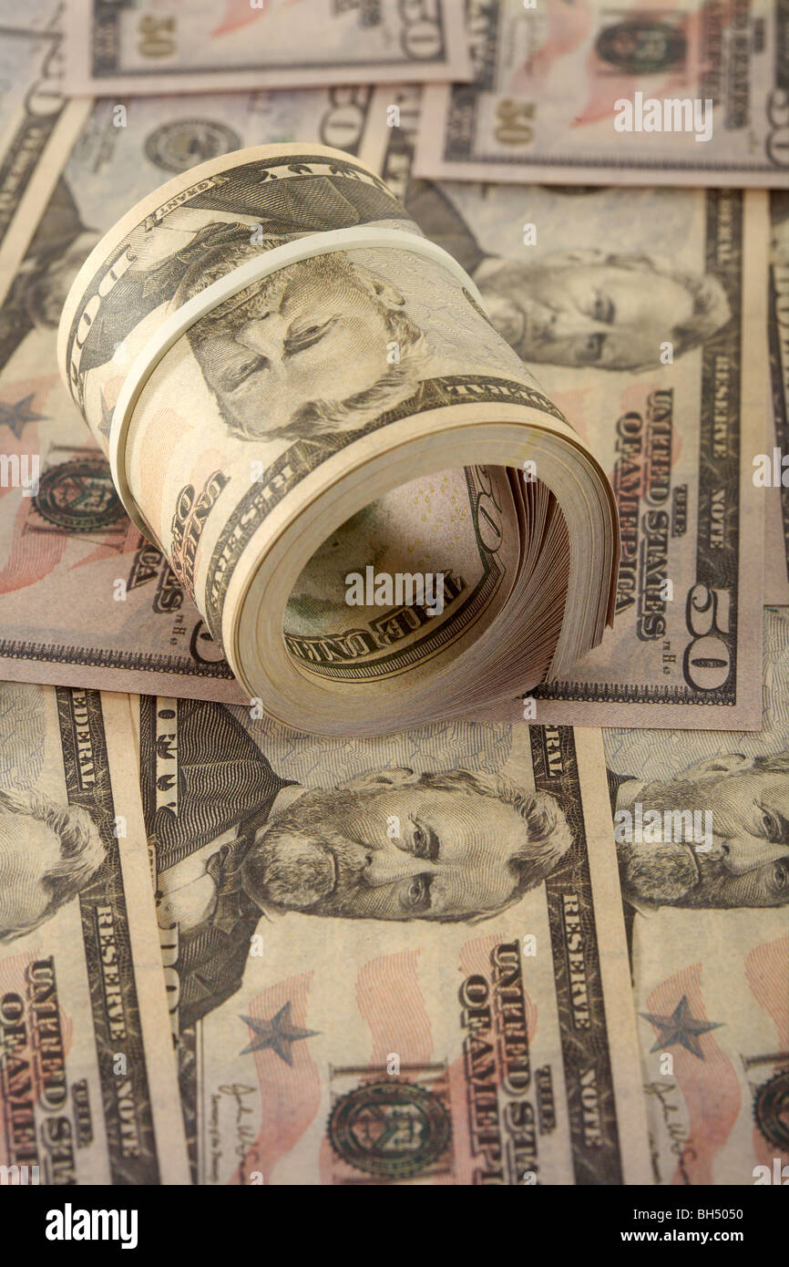 A plenty of available American dollars Stock Photo - Alamy
