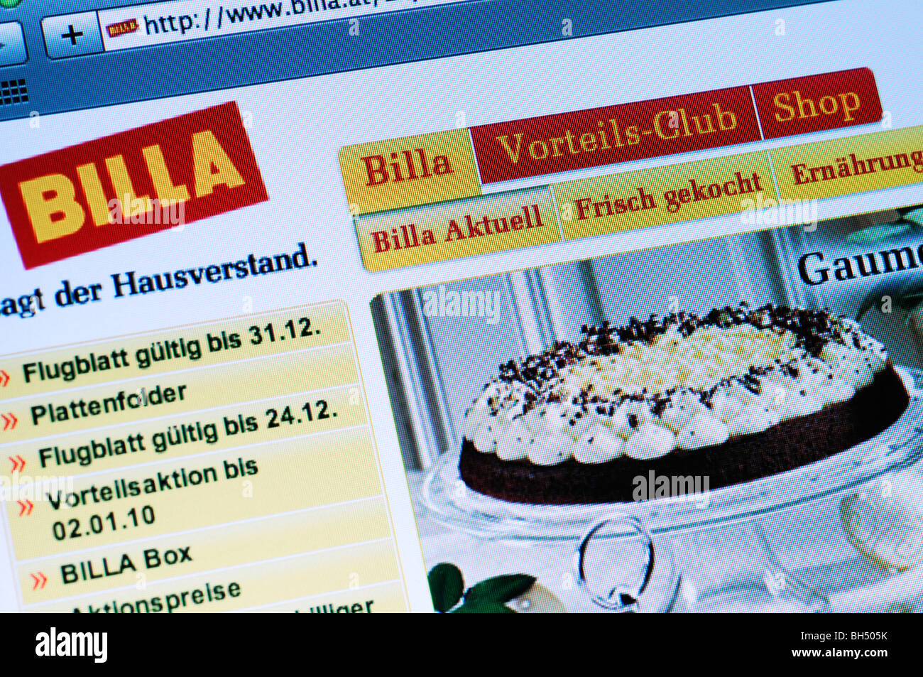 Supermarket billa hi-res stock photography and images - Alamy