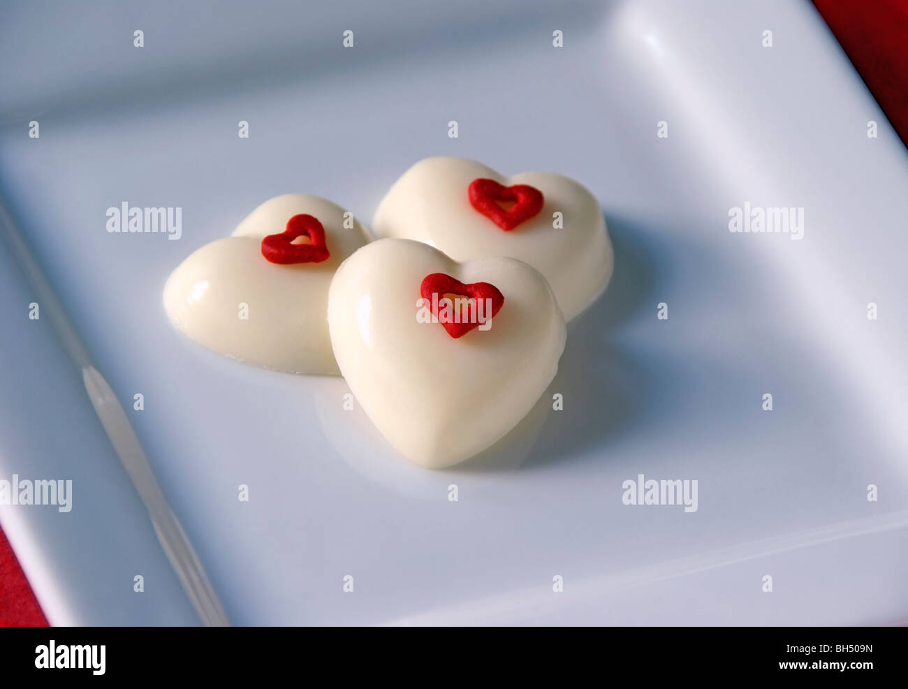 Hearts and chocolates hi-res stock photography and images - Alamy