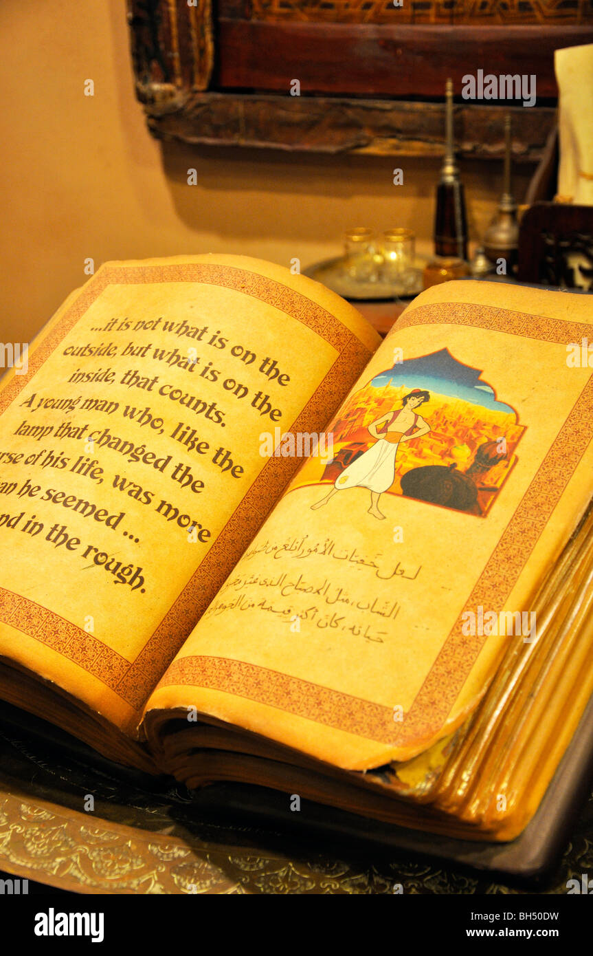 Aladdin book hi-res stock photography and images - Alamy