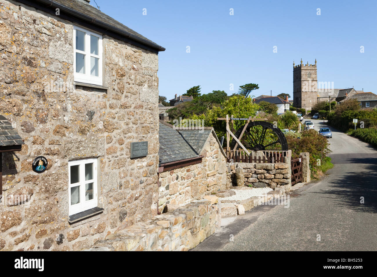 The village of Zennor, Cornwall Stock Photo - Alamy