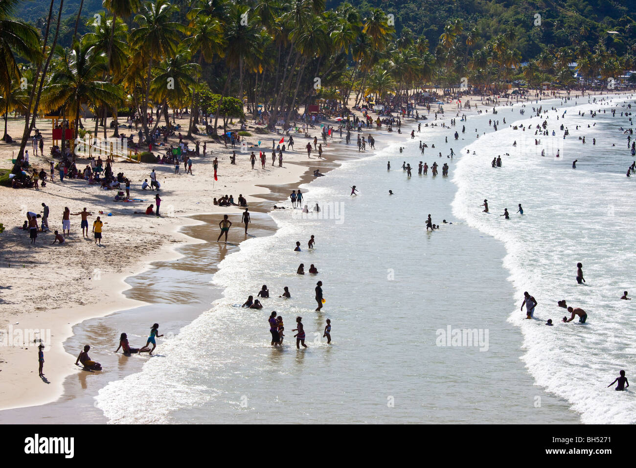 Maracas Bay in Trinidad Stock Photo - Alamy