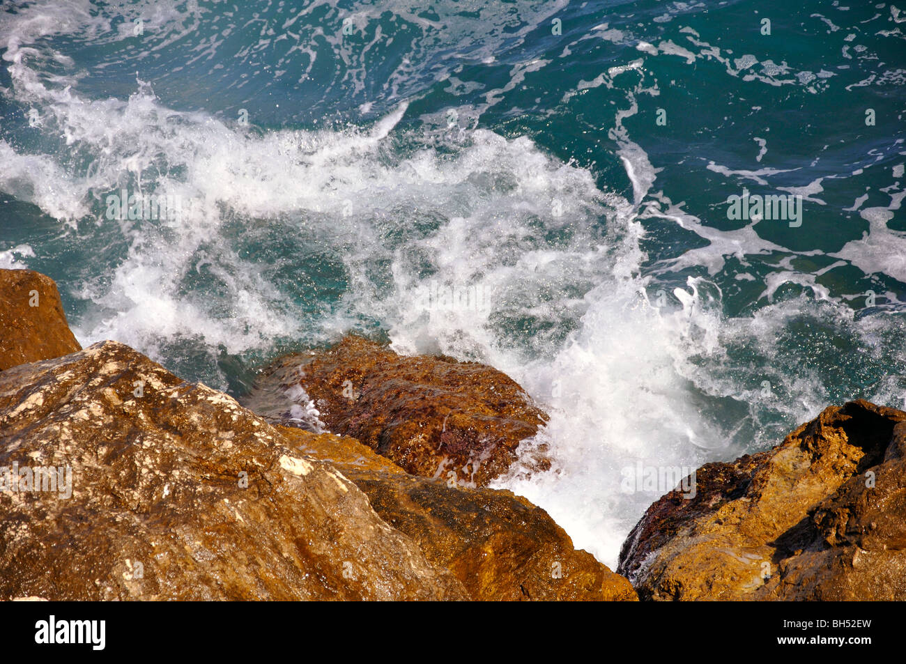 Sea and rocks Stock Photo - Alamy