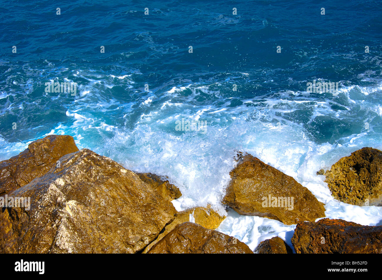 Sea and rocks Stock Photo - Alamy