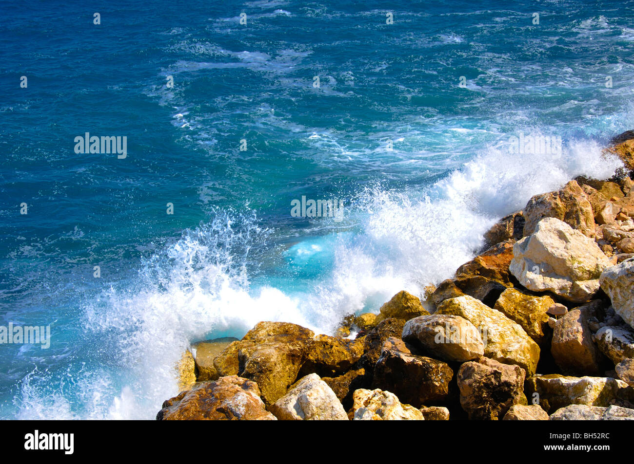 Sea and rocks Stock Photo - Alamy