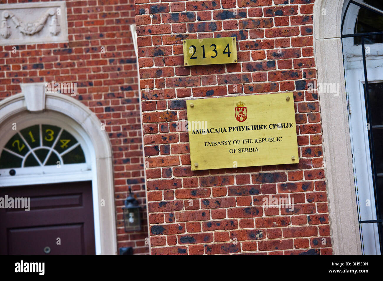 Serbian embassy hi-res stock photography and images - Alamy