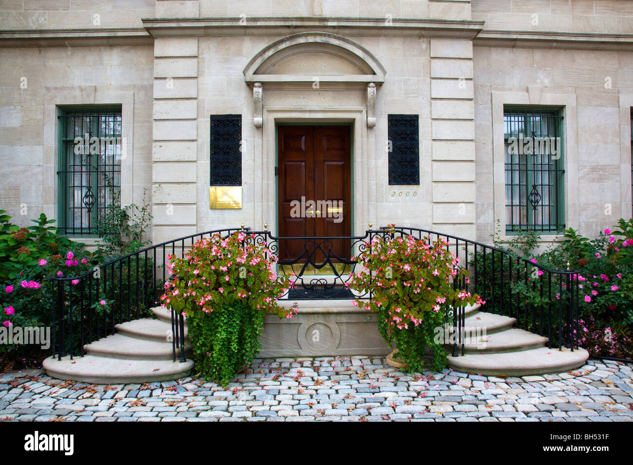 Embassy of the Sultanate of Oman in Washington DC Stock Photo - Alamy