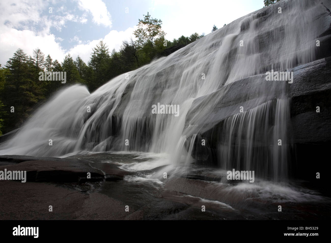 High Falls, North Carolina, USA Stock Photo - Alamy