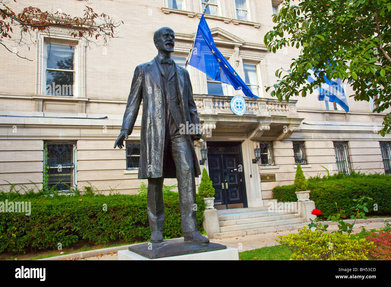 Embassy of Greece in Washington DC Stock Photo - Alamy
