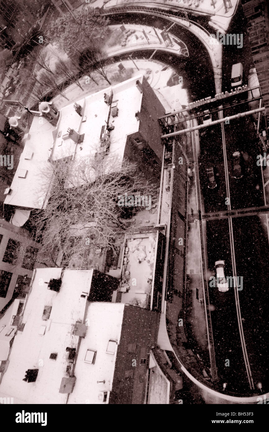 New york soho aerial hi-res stock photography and images - Alamy