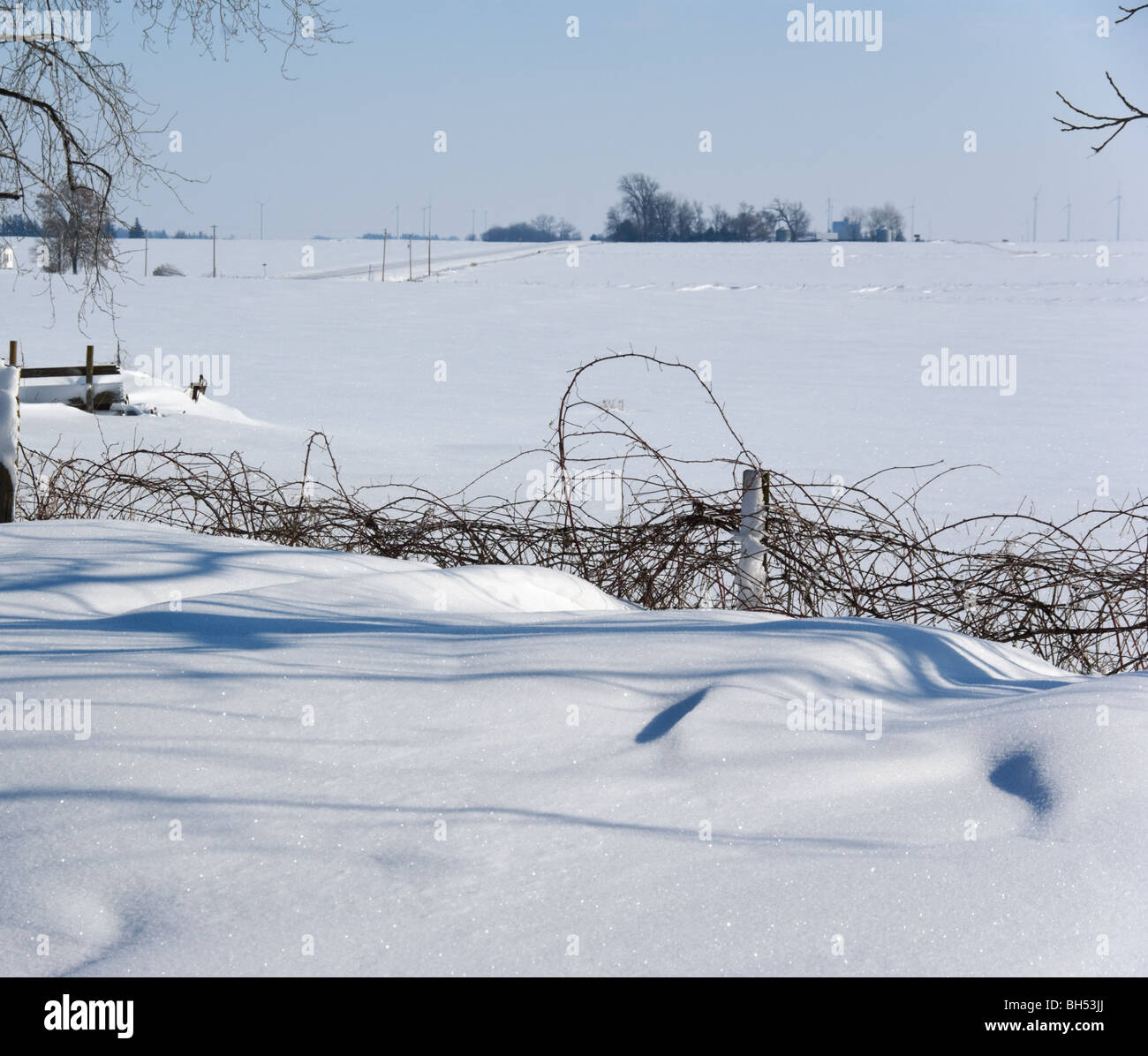 Prairie fence hi-res stock photography and images - Alamy