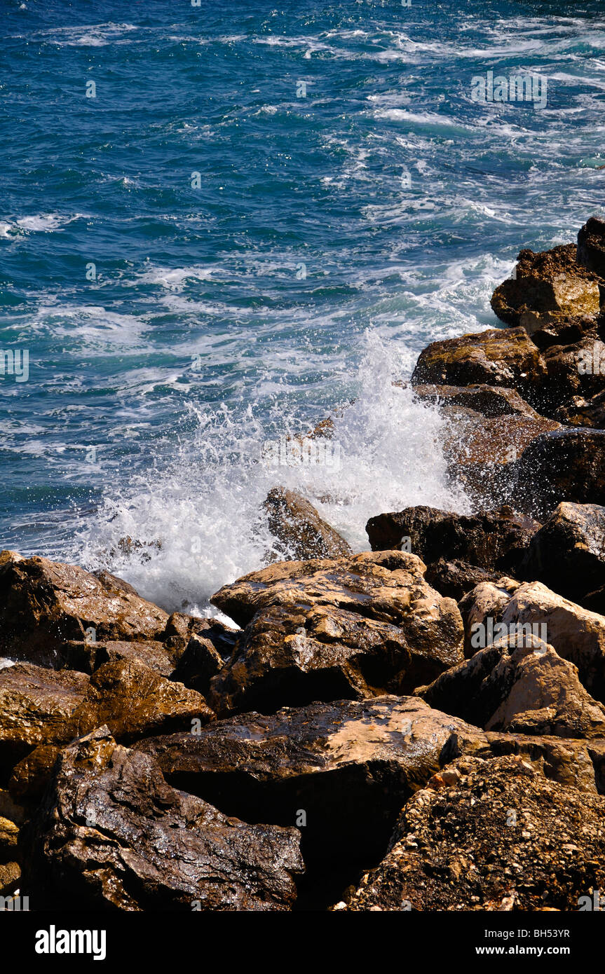 Sea and rocks Stock Photo - Alamy