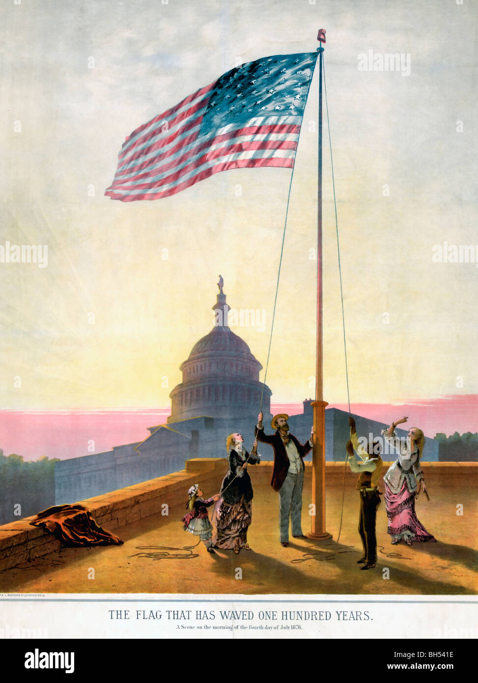 Flag 100 years hi-res stock photography and images - Alamy