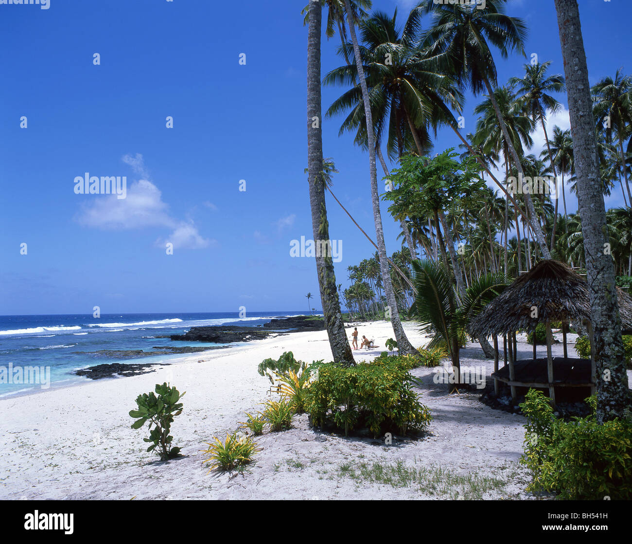'Return to Paradise' Lefaga Beach, Upolu Island, Samoa Stock Photo - Alamy