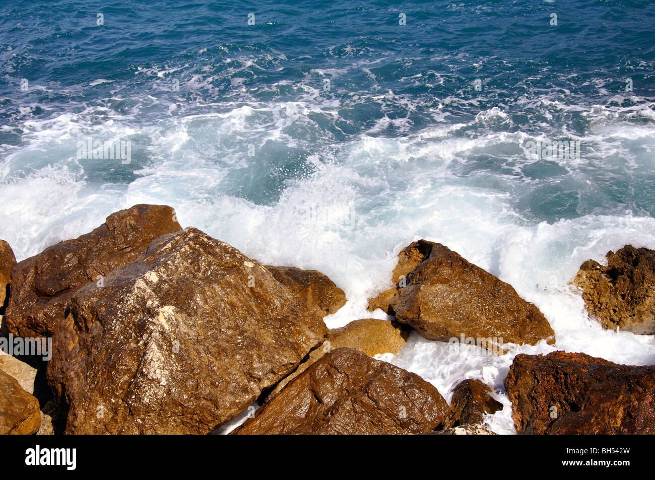 Sea and rocks Stock Photo - Alamy