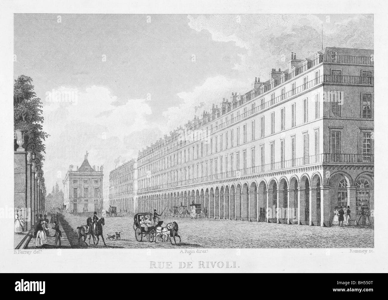 Rue de Rivoli Stock Photo - Alamy