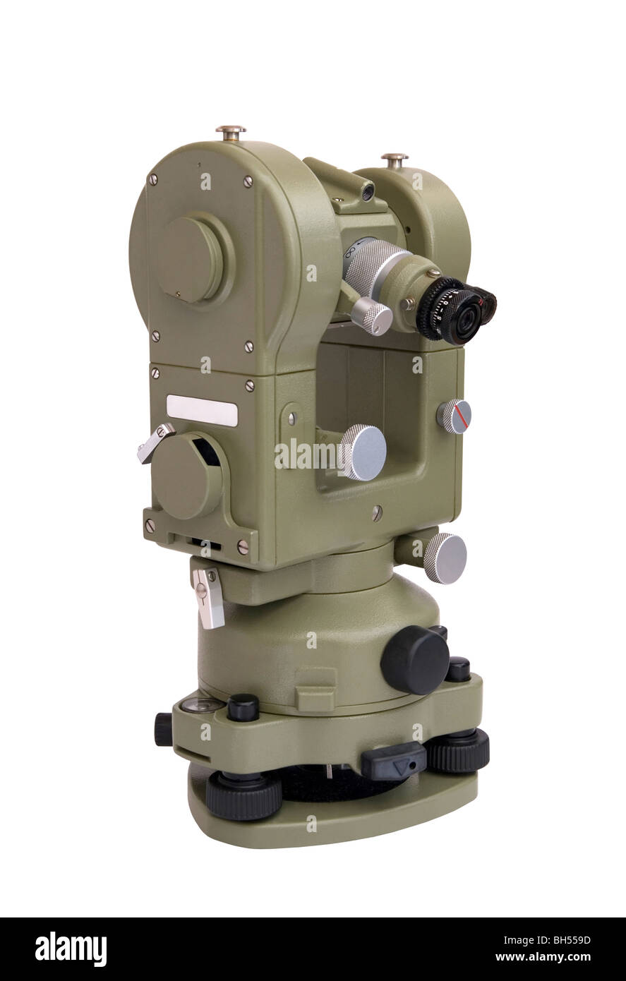 Theodolite Cut Out Stock Images & Pictures - Alamy