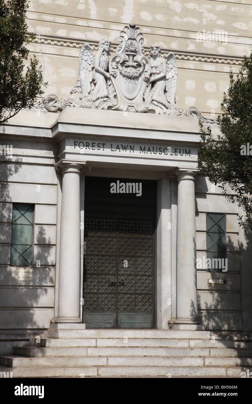 THE GREAT MAUSOLEUM MICHAEL JACKSON TO BE LAID TO REST HERE LOS ANGELES ...
