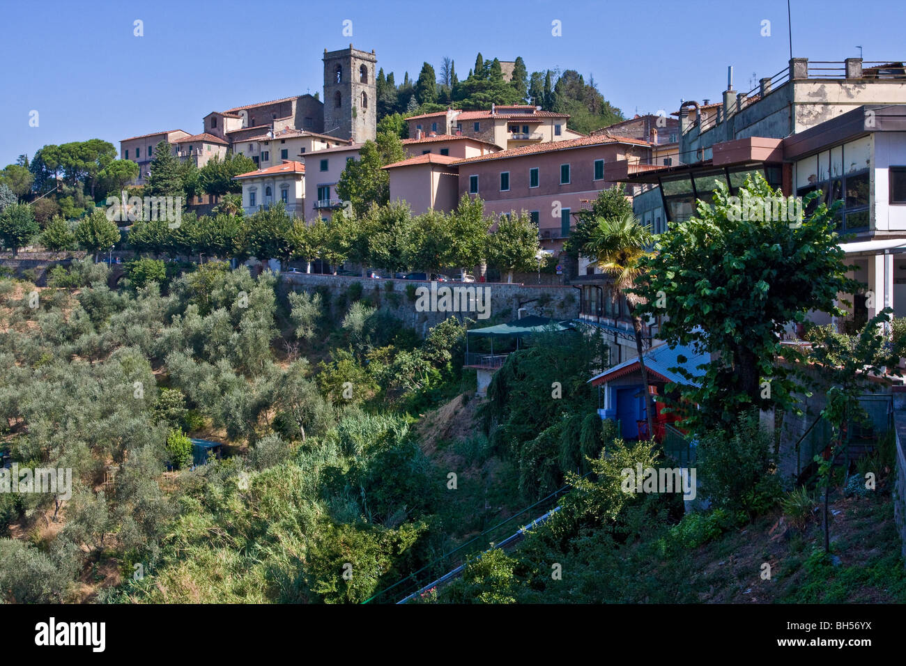 Montecatini Alto Tuscany Italy Stock Photo - Alamy