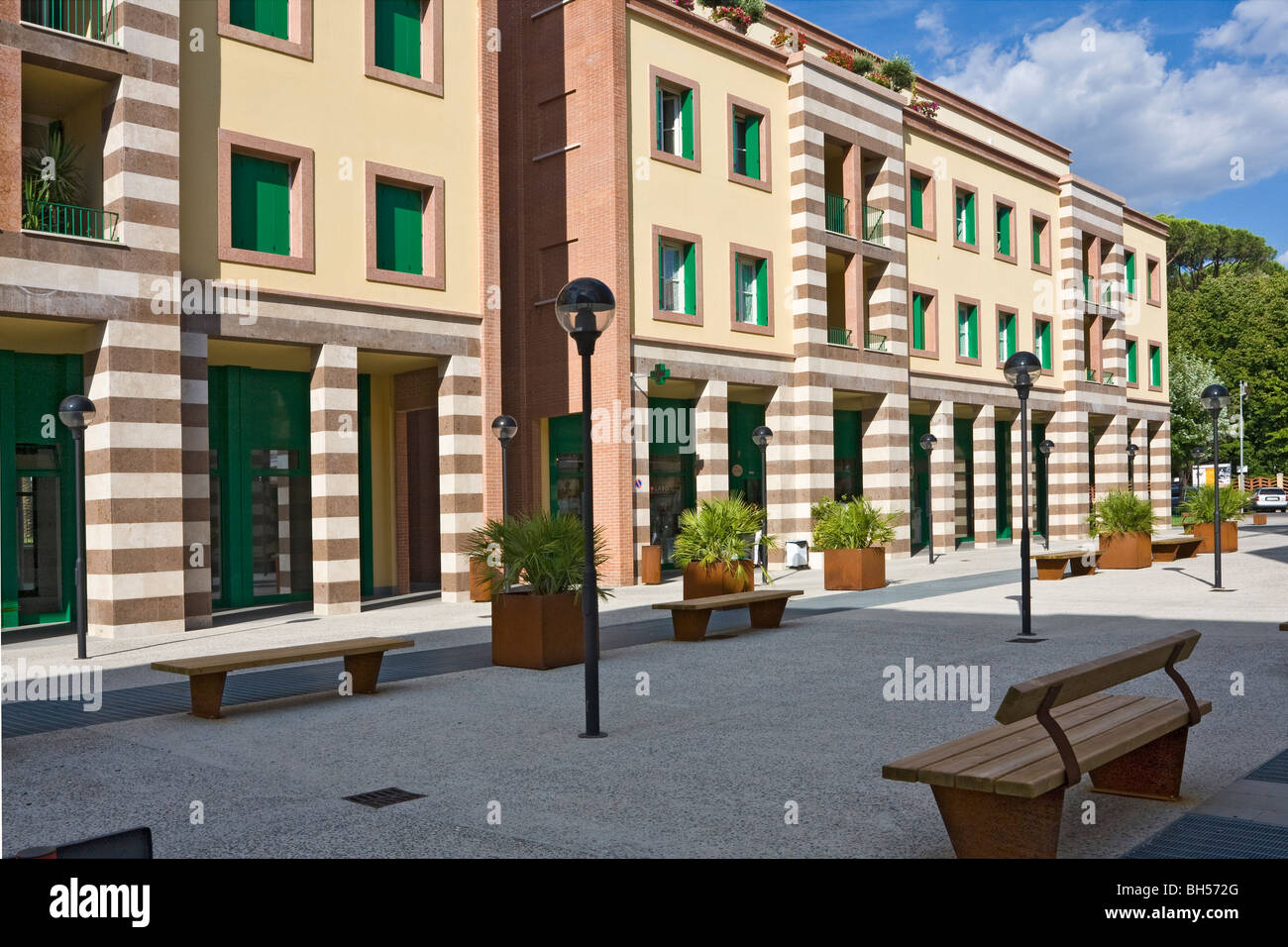 Montecatini Terme Modern Shopping Centre Tuscany Italy Stock Photo - Alamy