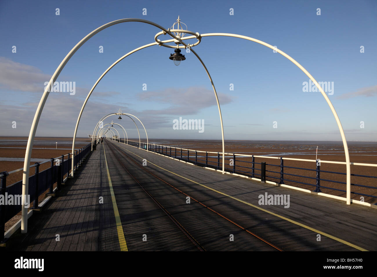 southport pier the second longest in the uk southport sefton merseyside ...